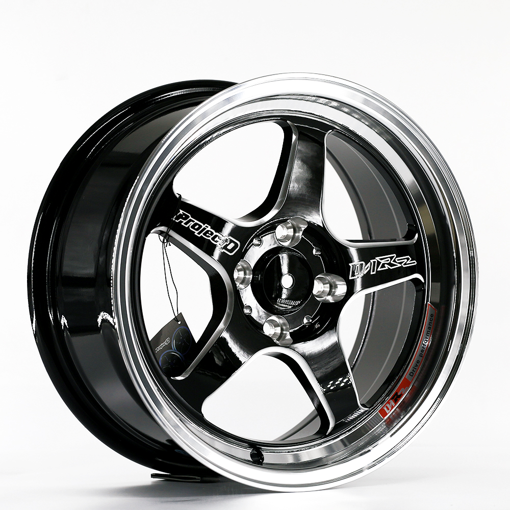 China 18 Inch 5×114.3 Diamond Cutting Lip Deep Dish Rims Hot Racing ...