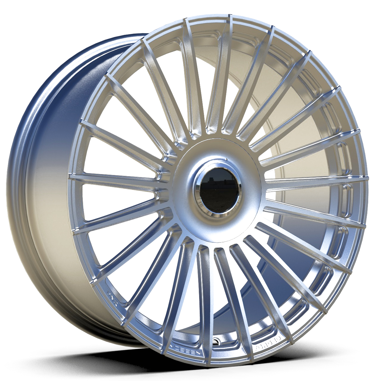 China A019 18X8.0 Inch ET 35 Multi Spokes Cast Alloy Wheels From China ...